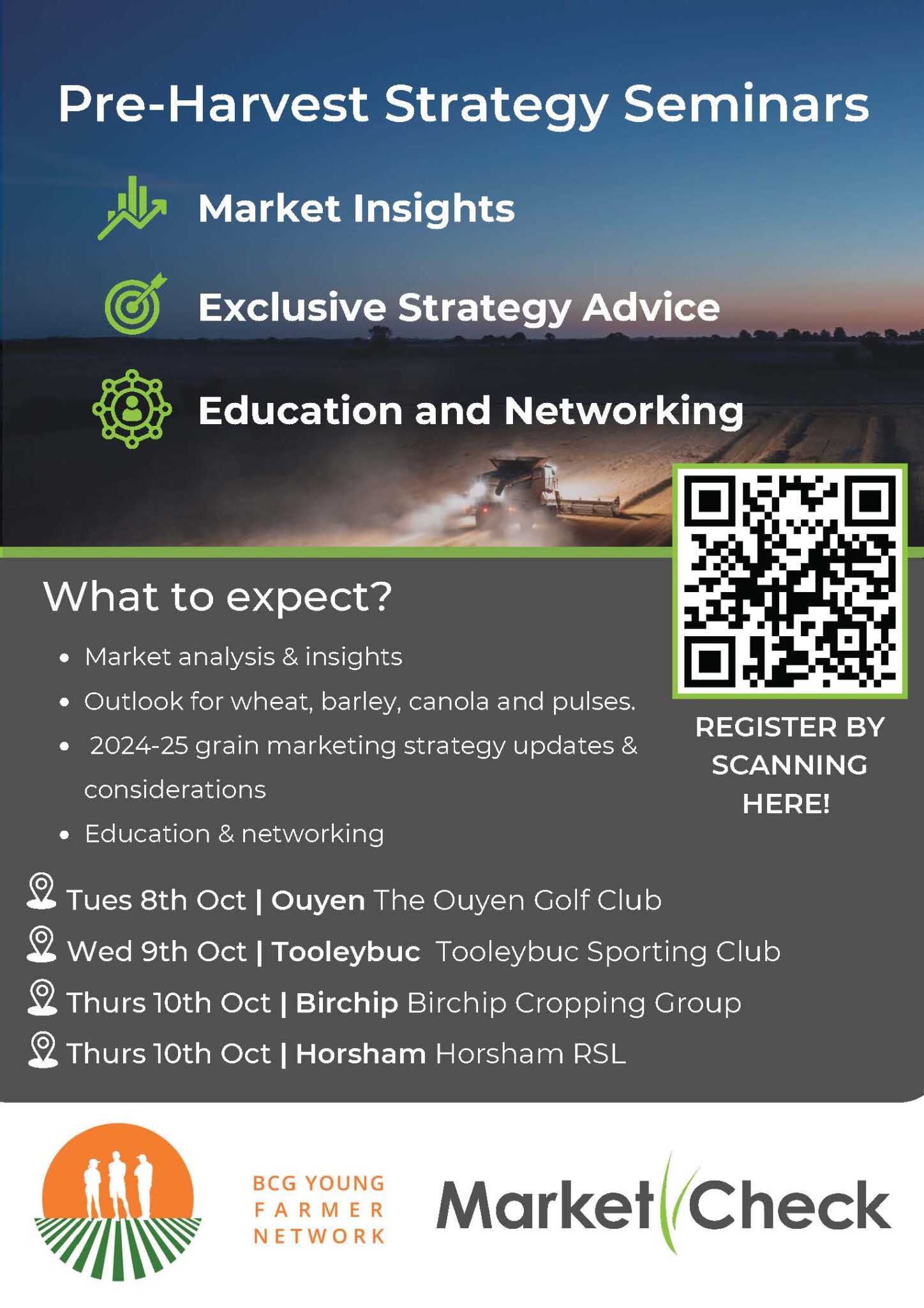 Pre-Harvest Grain Marketing Strategy Seminar: Birchip | Birchip Cropping Group