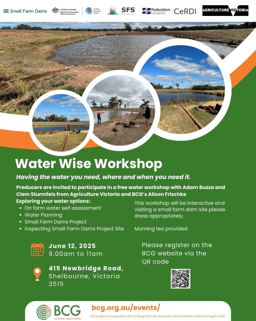 Water Wise Workshop (Please Note: New Venue) | Birchip Cropping Group
